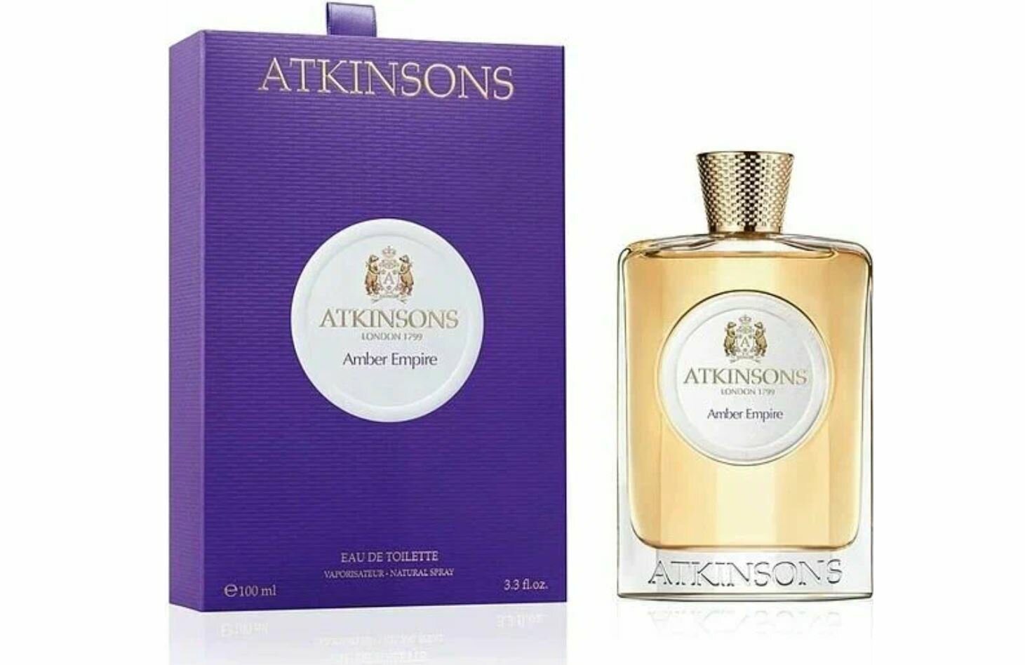 Туалетная вода Atkinsons Amber Empire 100 мл, восточный аромат