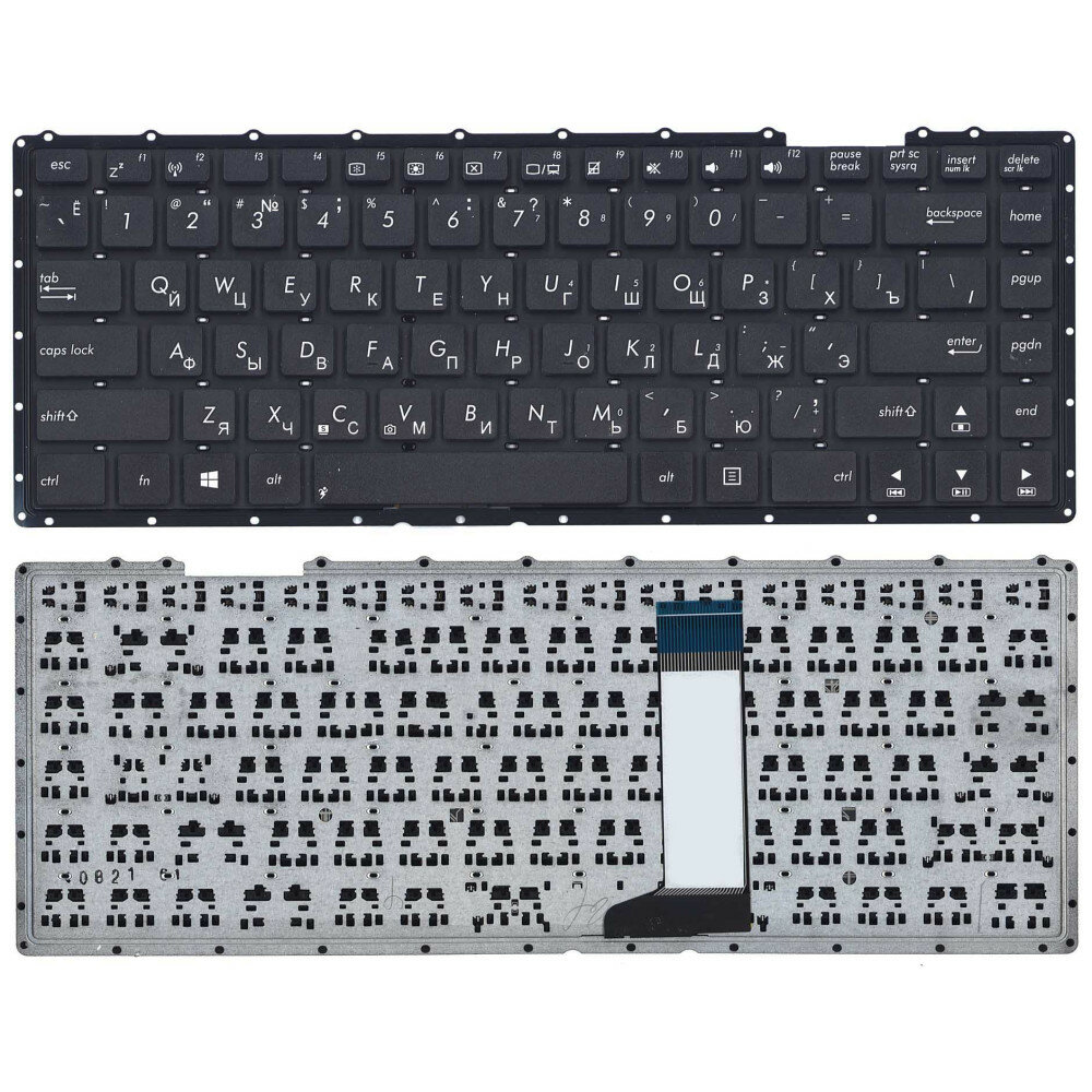 Клавиатура для ноутбука Asus X451, X451CA, F450CC, X453 (AEXJBU00110) черная