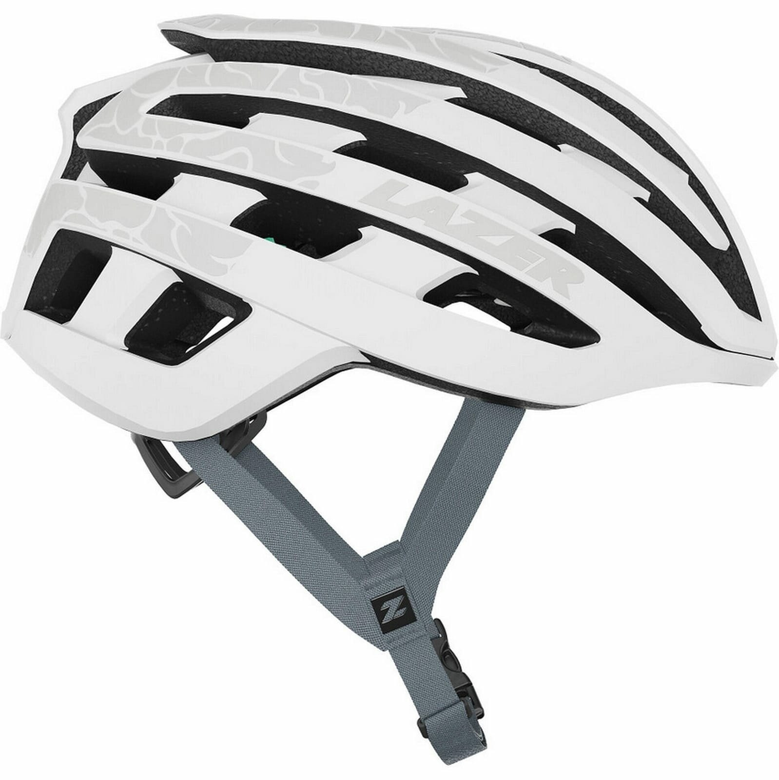 DECATHLON шлем защитный Lazer Z1 KinetiCore UYH Edition, белый, 52-56 см