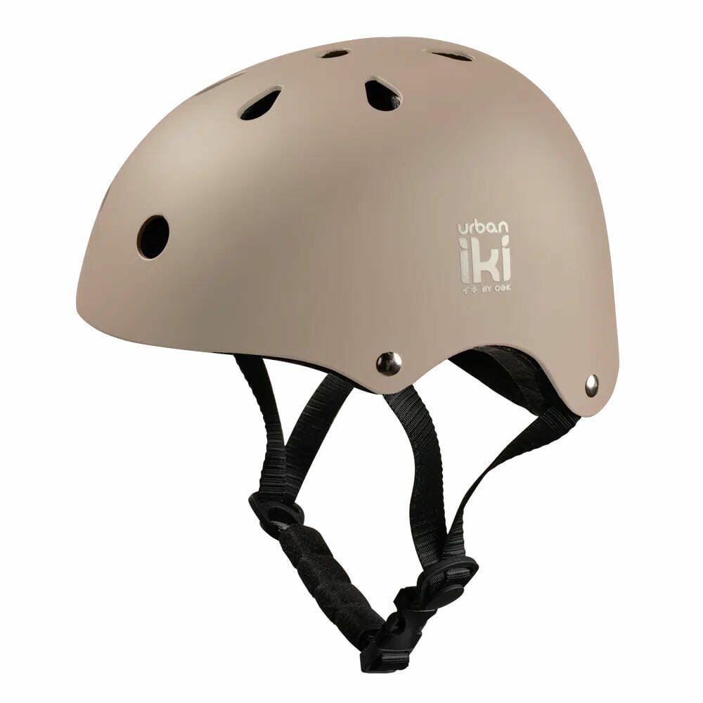 DECATHLON детский велосипедный шлем Urban Iki, бежевый, 44-48 см