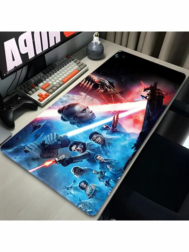 Star Wars Настольный ковер из аниме-мультфильма серии Marvel "Звездные войны", размер 40x90xxl