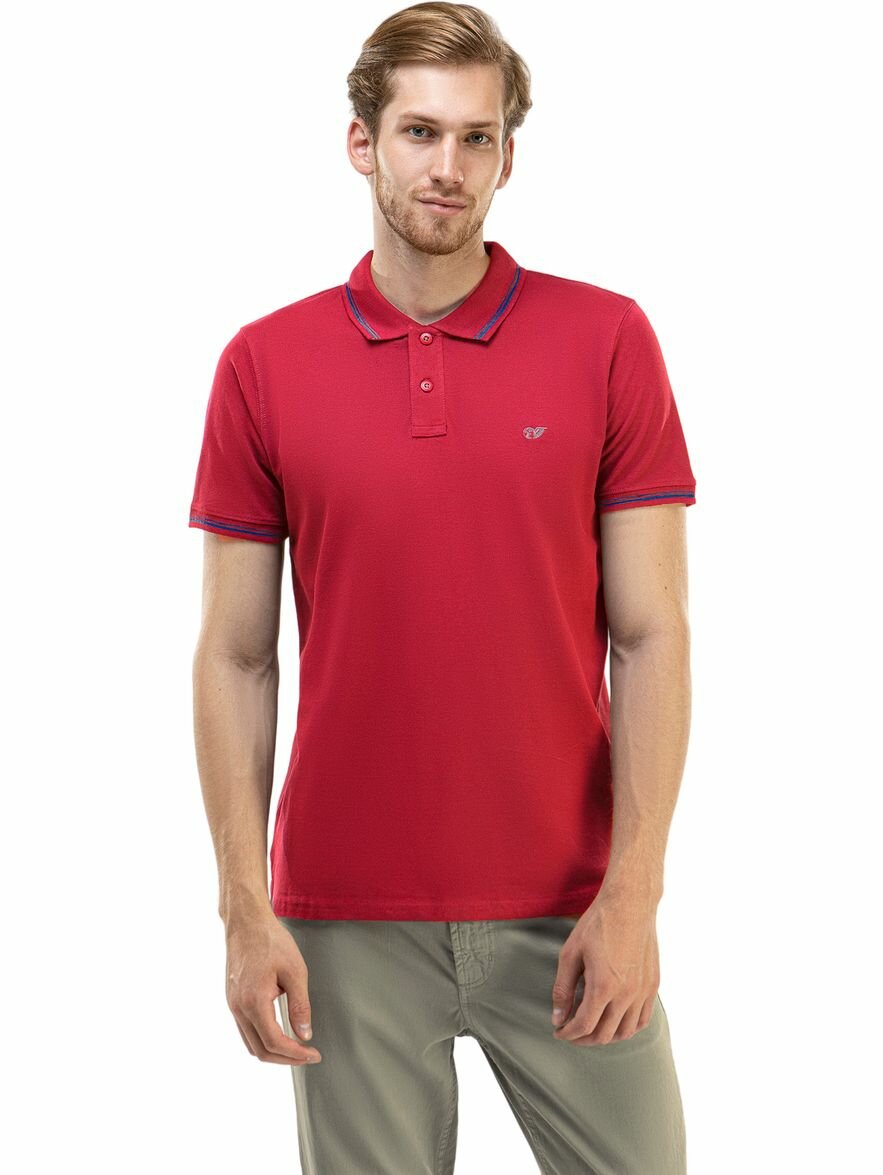 Поло Cotton Piquet Polo Shirt With Contrasting Tipping