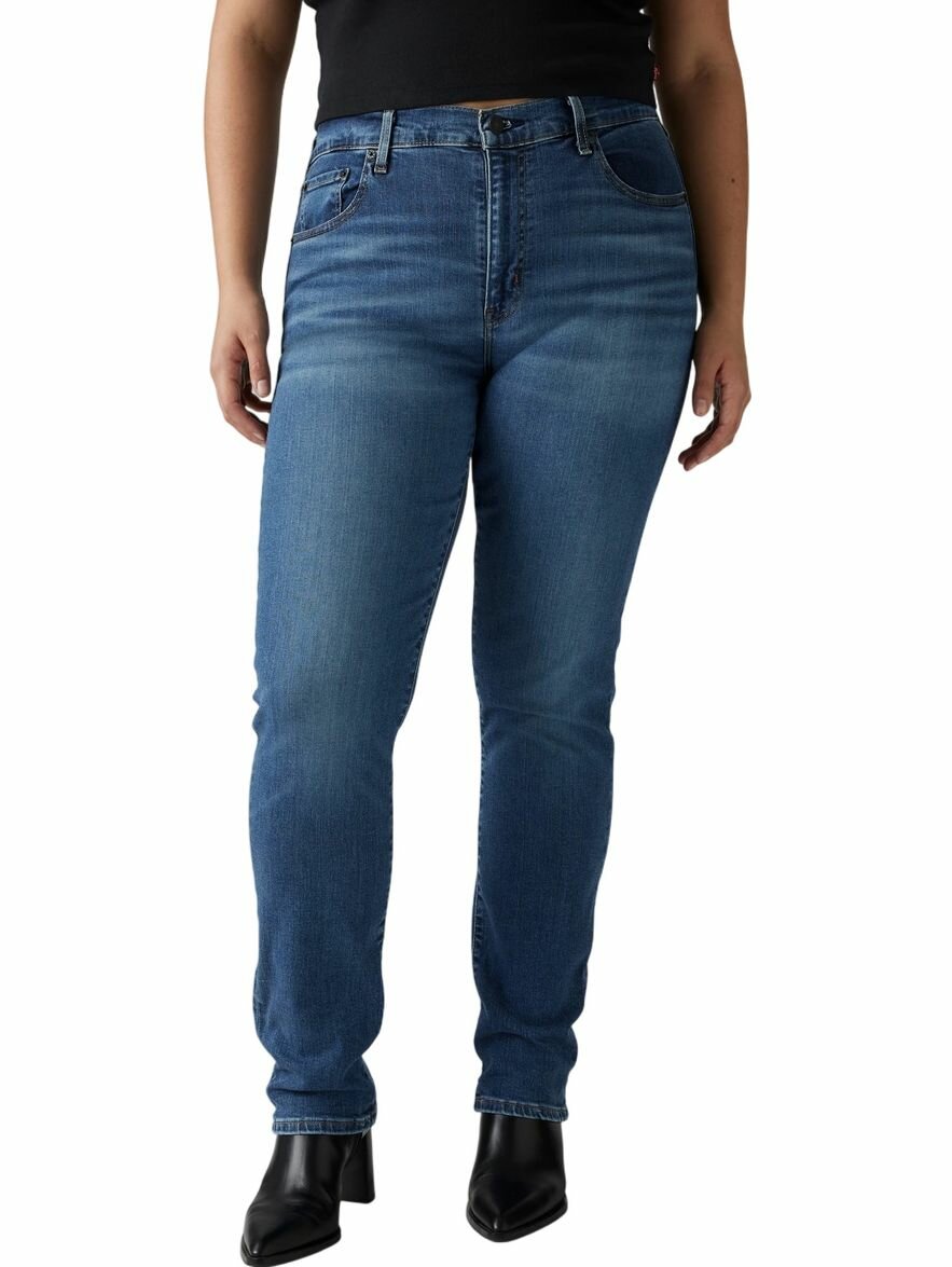 Джинсы зауженные Women 724 High Rise Straight Jeans 