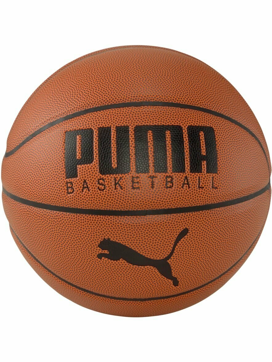 Мяч Puma Basketball Top Унисекс 8355701 7 полиуретан, эва, коричневый, черный