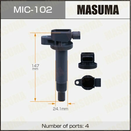 Катушка зажигания MASUMA, PRIUS, VITZ / 1NZFE, 2SZFE, 1NZFXE