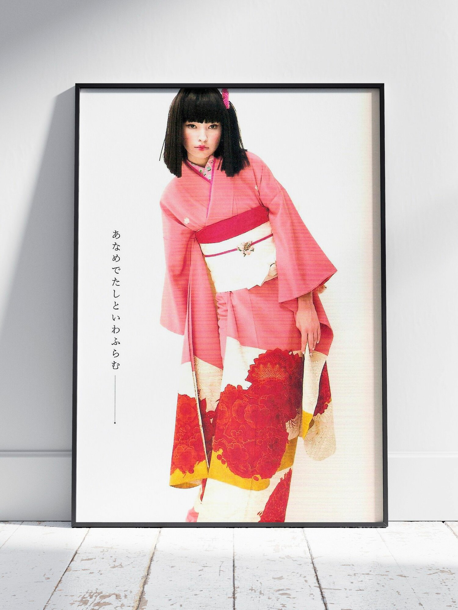 Плакат на стену для интерьера Японский Стиль (Japan Fashion Style 8) - Постер по восточной эстетике формата A4 (21x30 см)