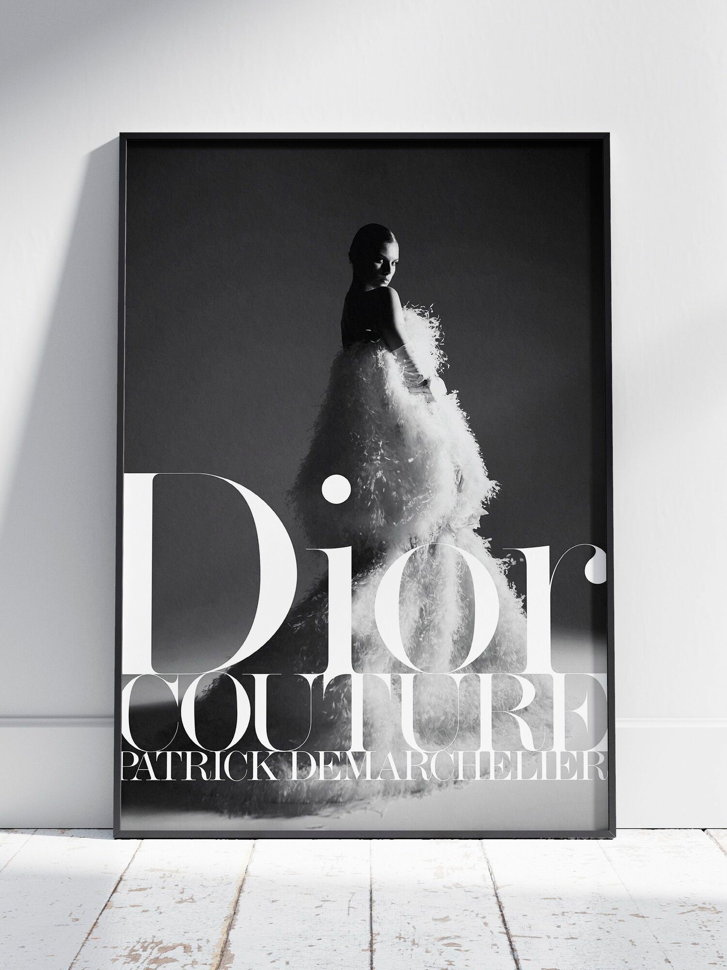 Плакат на стену для интерьера Диор (Dior 13) - Постер по модели, бренду и моде формата A4 (21x30 см)