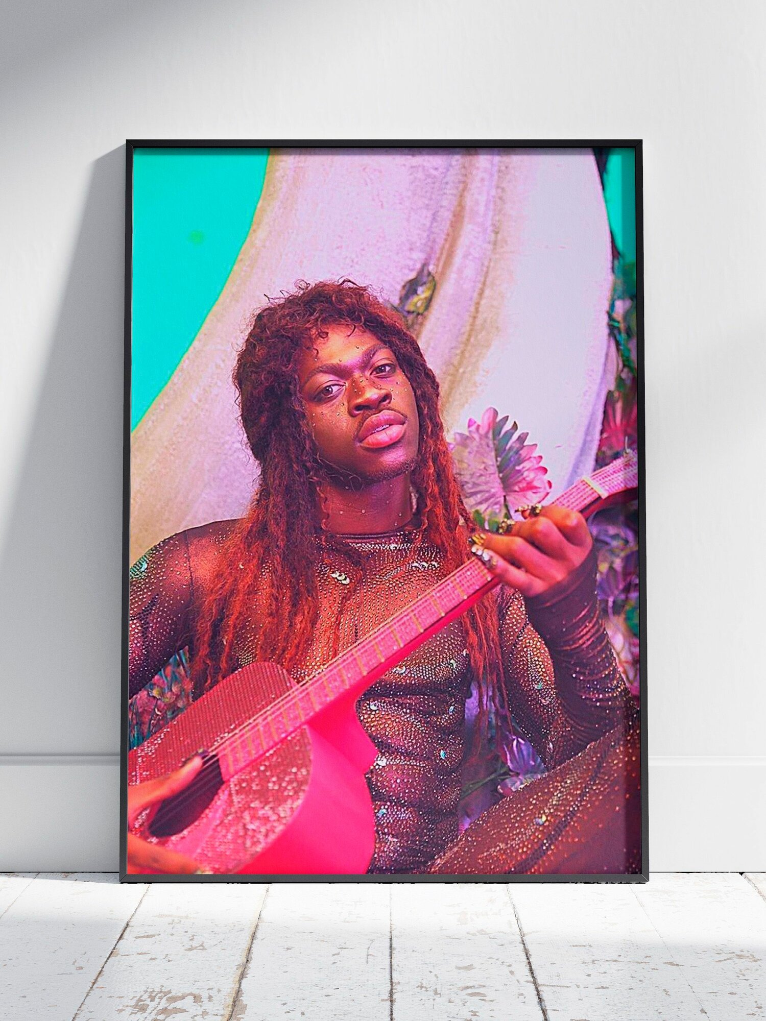 Плакат на стену для интерьера Лил Нас Икс (Lil Nas X 10) - Постер по музыке и артисту формата A4 (21x30 см)