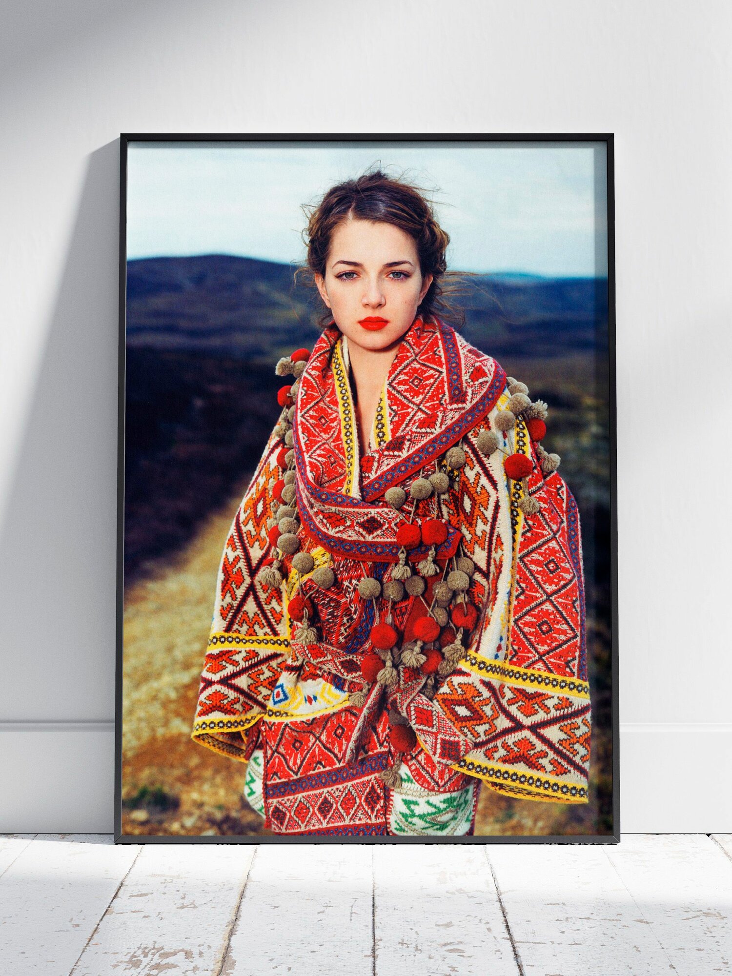Плакат на стену для интерьера Стиль Этно (Ethnic Fashion Style 3) - Постер по моде и эстетике формата A4 (21x30 см)