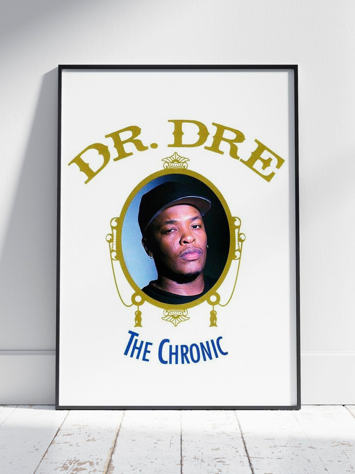 Плакат на стену для интерьера Доктор Дре (Dr Dre 2) - Постер по музыке и артисту формата A4 (21x30 см)