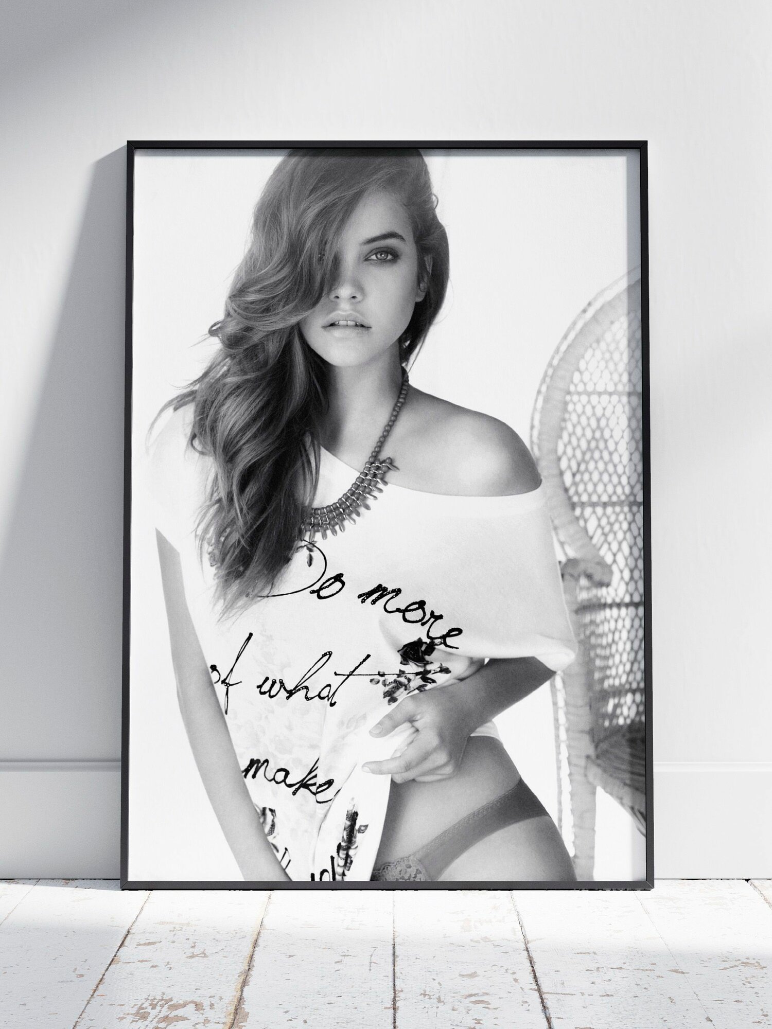 Плакат на стену для интерьера Барбара Палвин (Barbara Palvin 23) - Постер по модели, бренду и моде формата A4 (21x30 см)