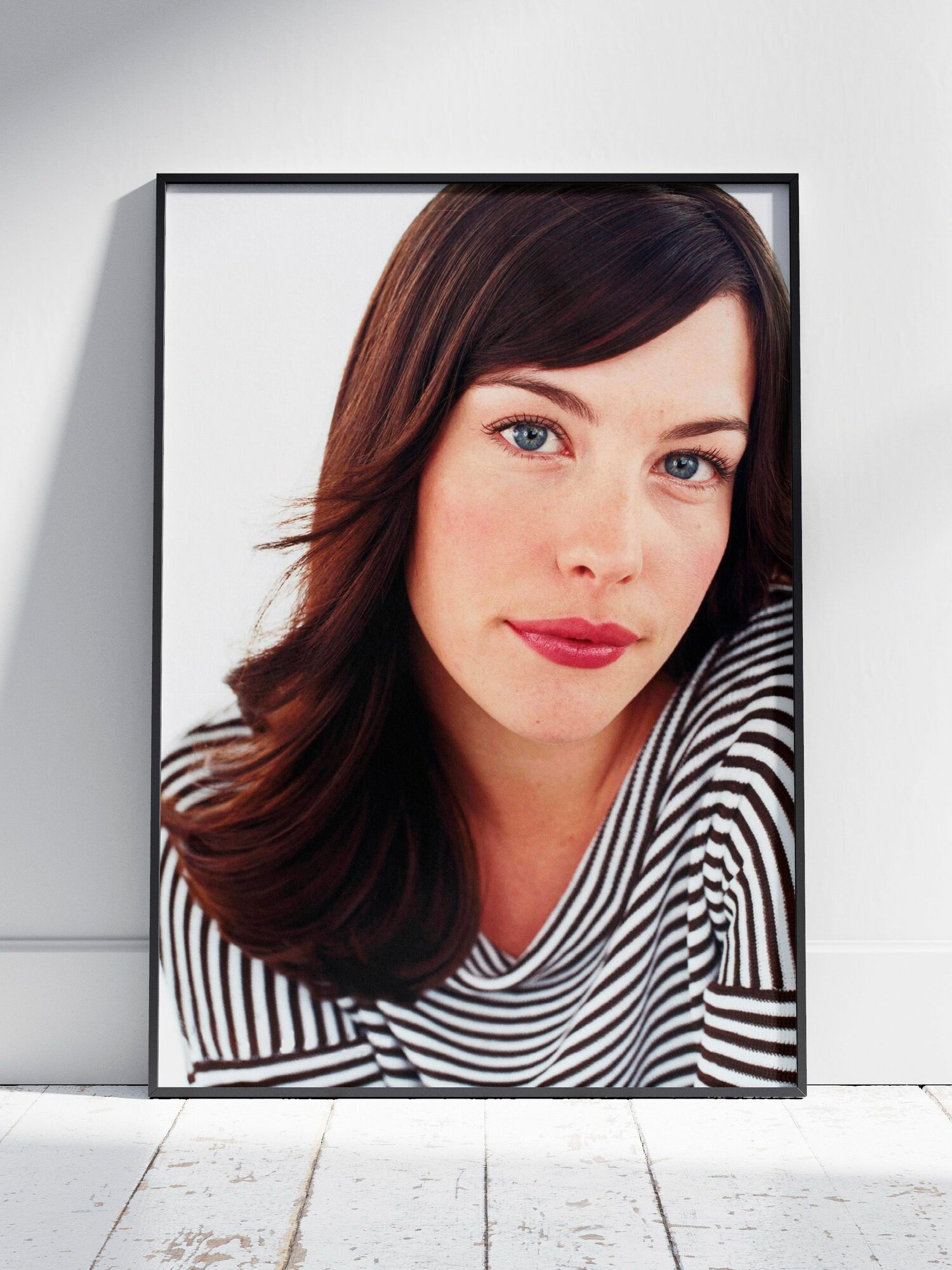 Плакат на стену для интерьера Лив Тайлер (Liv Tyler 22) - Постер по актеру кино, фильма, сериала формата A4 (21x30 см)