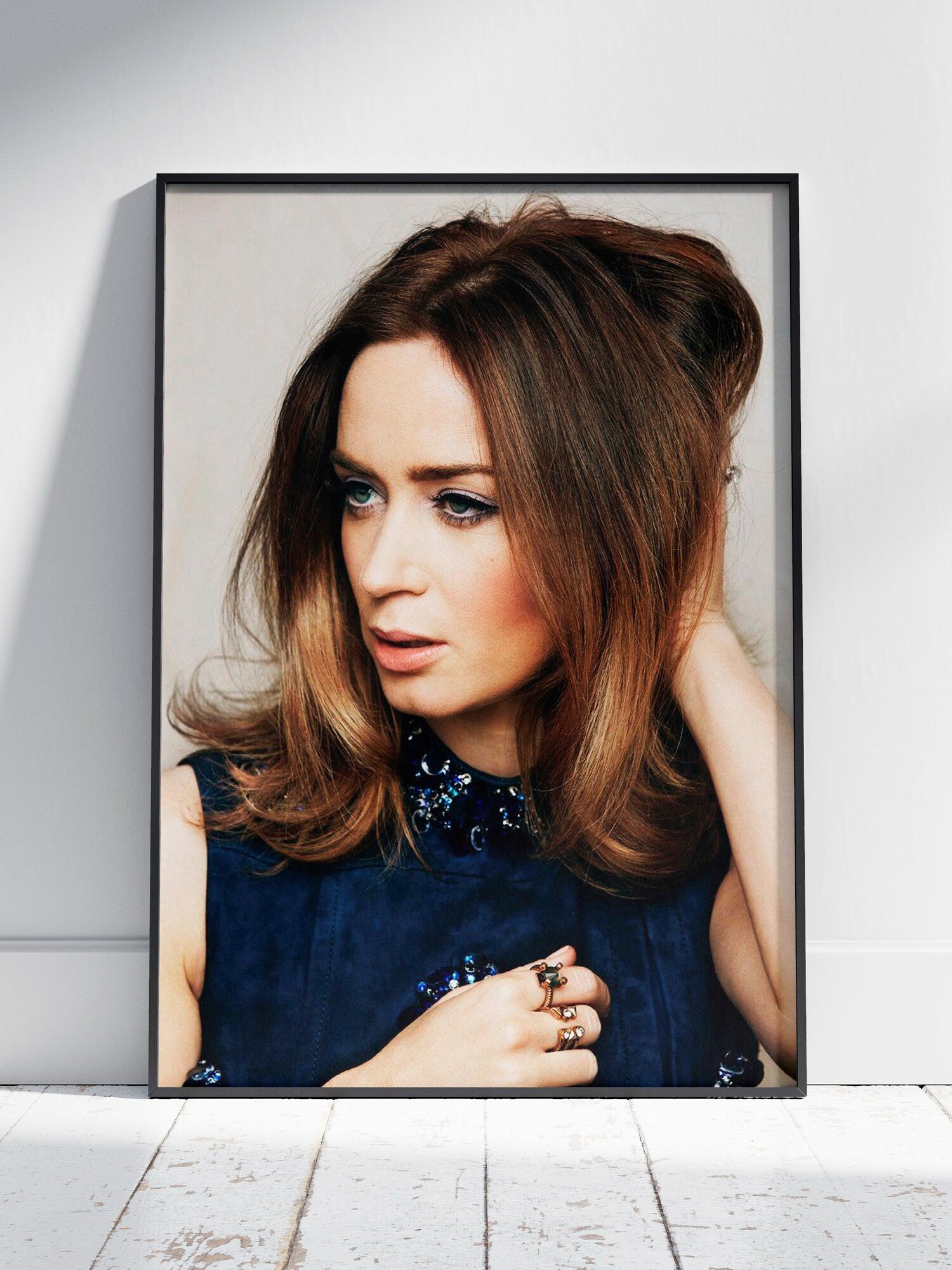 Плакат на стену для интерьера Эмили Блант (Emily Blunt 20) - Постер по актеру фильма, кино, сериала формата A4 (21x30 см)