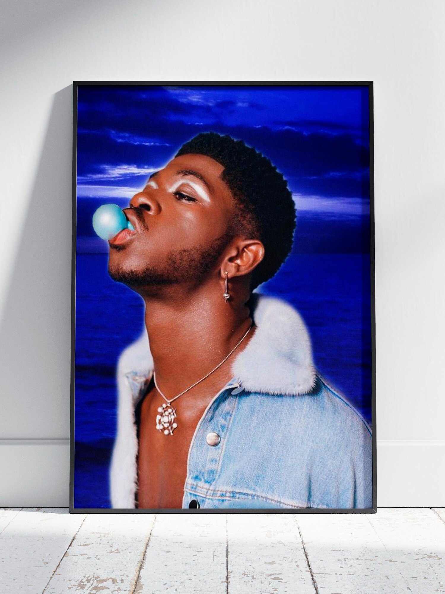 Плакат на стену для интерьера Лил Нас Икс (Lil Nas X 5) - Постер по музыке и артисту формата A4 (21x30 см)