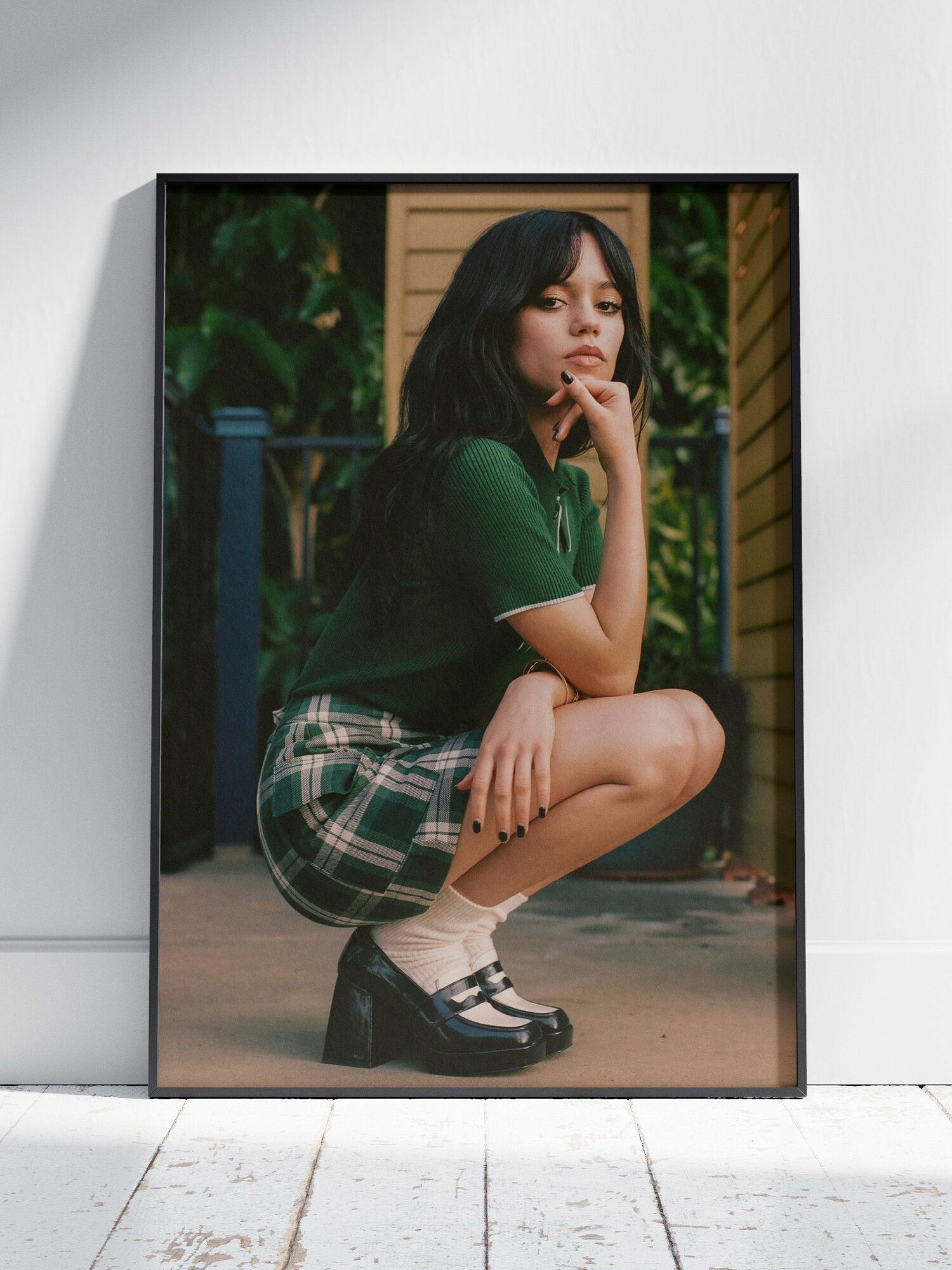 Плакат на стену для интерьера Дженна Ортега (Jenna Ortega 27) - Постер по актеру фильма, кино, сериала формата A4 (21x30 см)