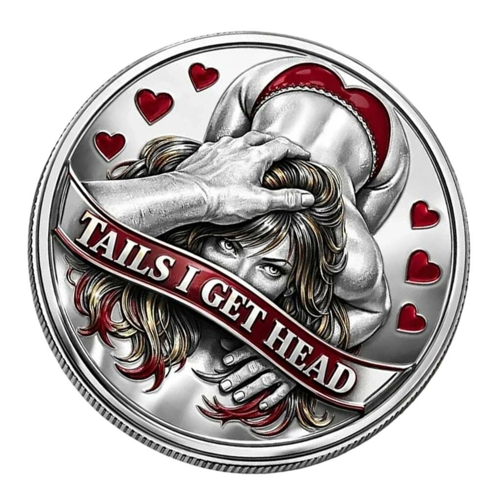 Сувенирная монета «Орёл и решка», Тип А