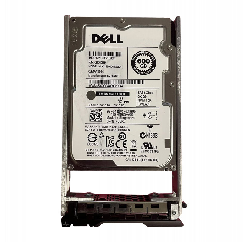 Жесткий диск Dell 0B31329 600Gb 15000 SAS 2,5" HDD
