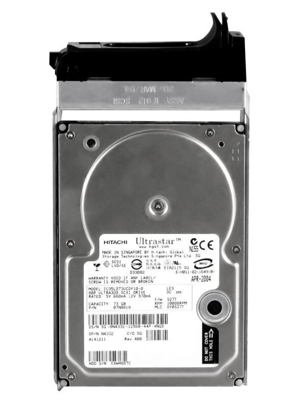 Жесткий диск Dell N4332 73,4Gb U320SCSI 3.5" HDD