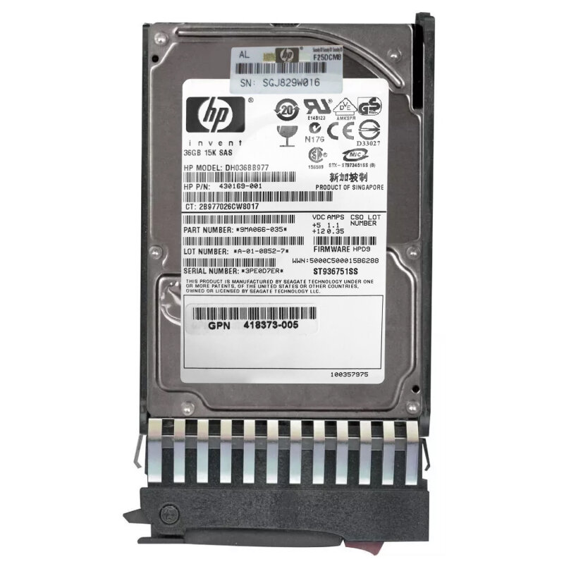 Жесткий диск HP 36Gb 15000 SAS 2.5" HDD 430169-001