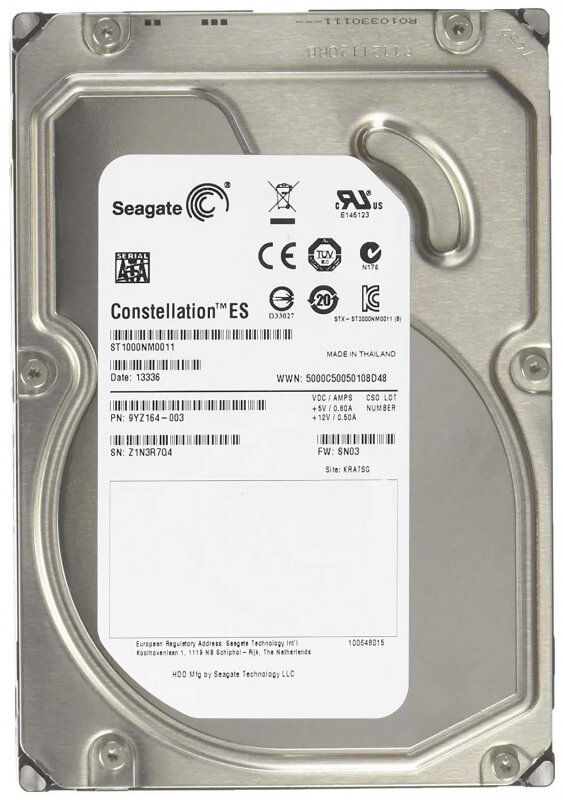 Жесткий диск Seagate 9YZ164 1Tb SATAIII 3,5" HDD