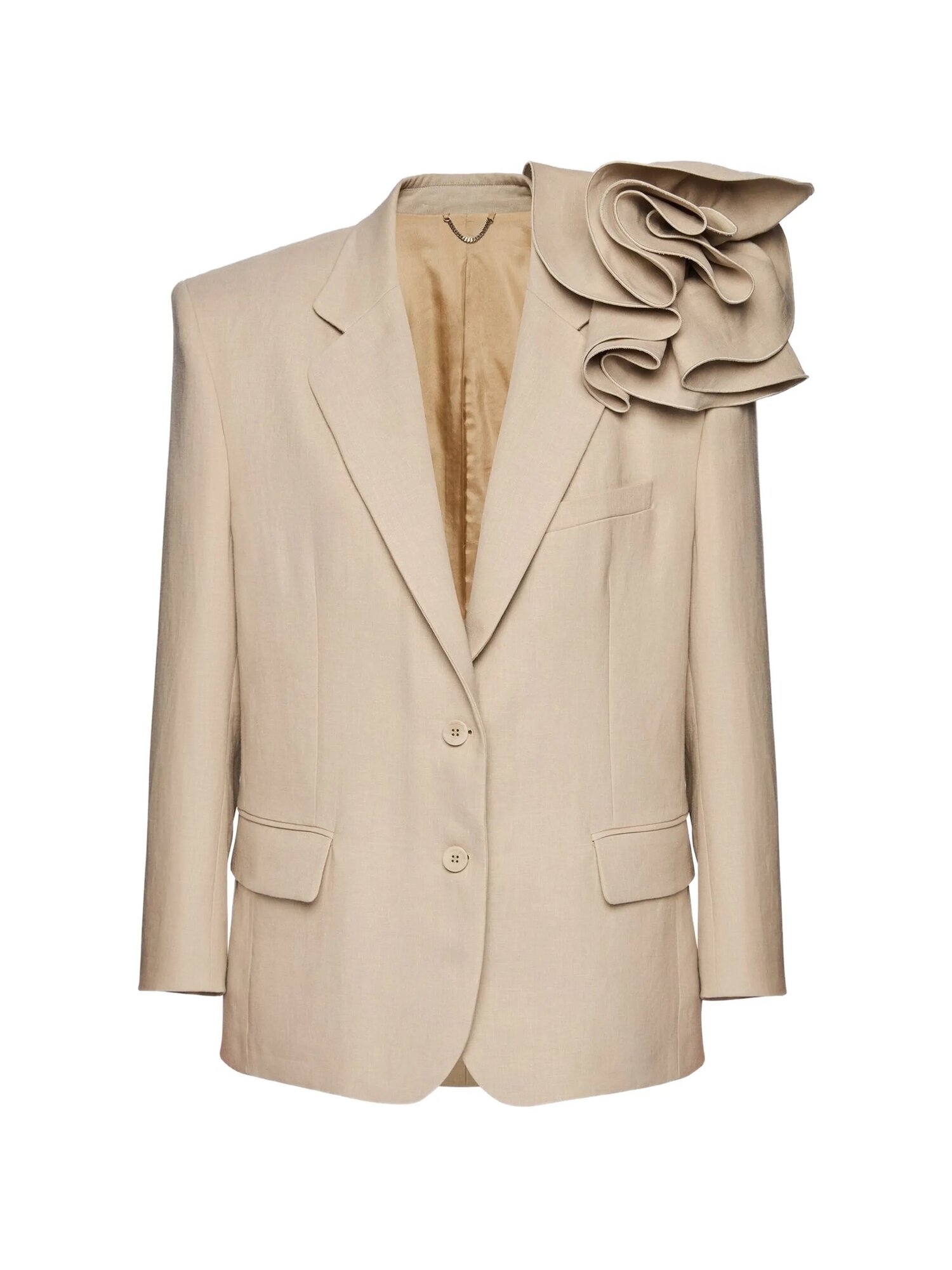 Пиджак Ruffled blazer