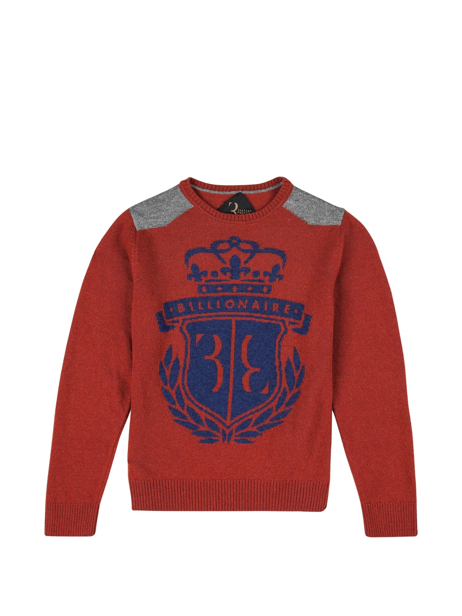 Свитер Logo-crest crew-neck sweater