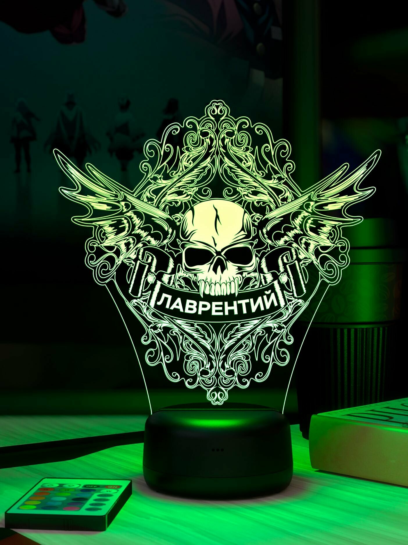 Ночник Лаврентий - череп