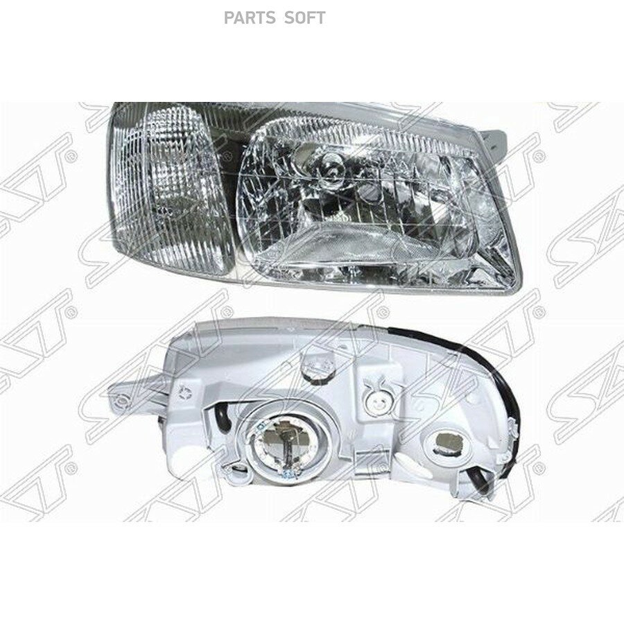 Фара Hyundai Accent 99-12 / ТагАЗ Accent 99-12 (Справа) от официального дистрибьютора, SAT, артикул ST2211116RLD