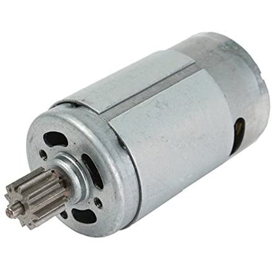 Мотор RS390 6В 18000 об/мин — электродвигатель для детской машины, шестерня 12 зубьев, универсальная запасная часть