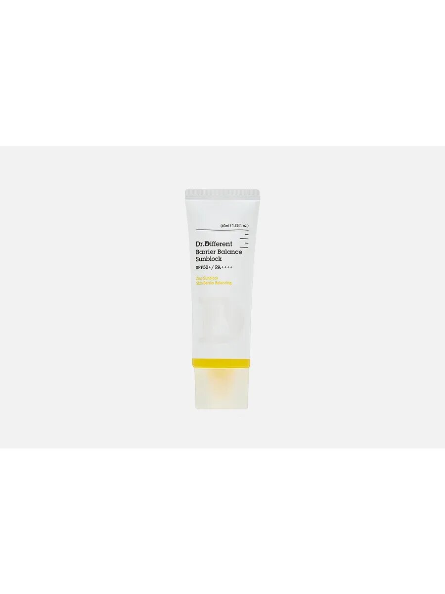 DR.DIFFERENT Barrier Balance Sunblock Увлажняющий сол 40мл