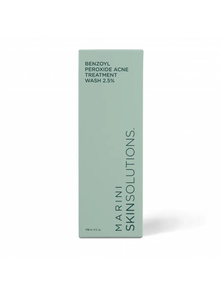 BENZOYL PEROXIDE ACNE TREATMENT WASH 2,5% 177мл