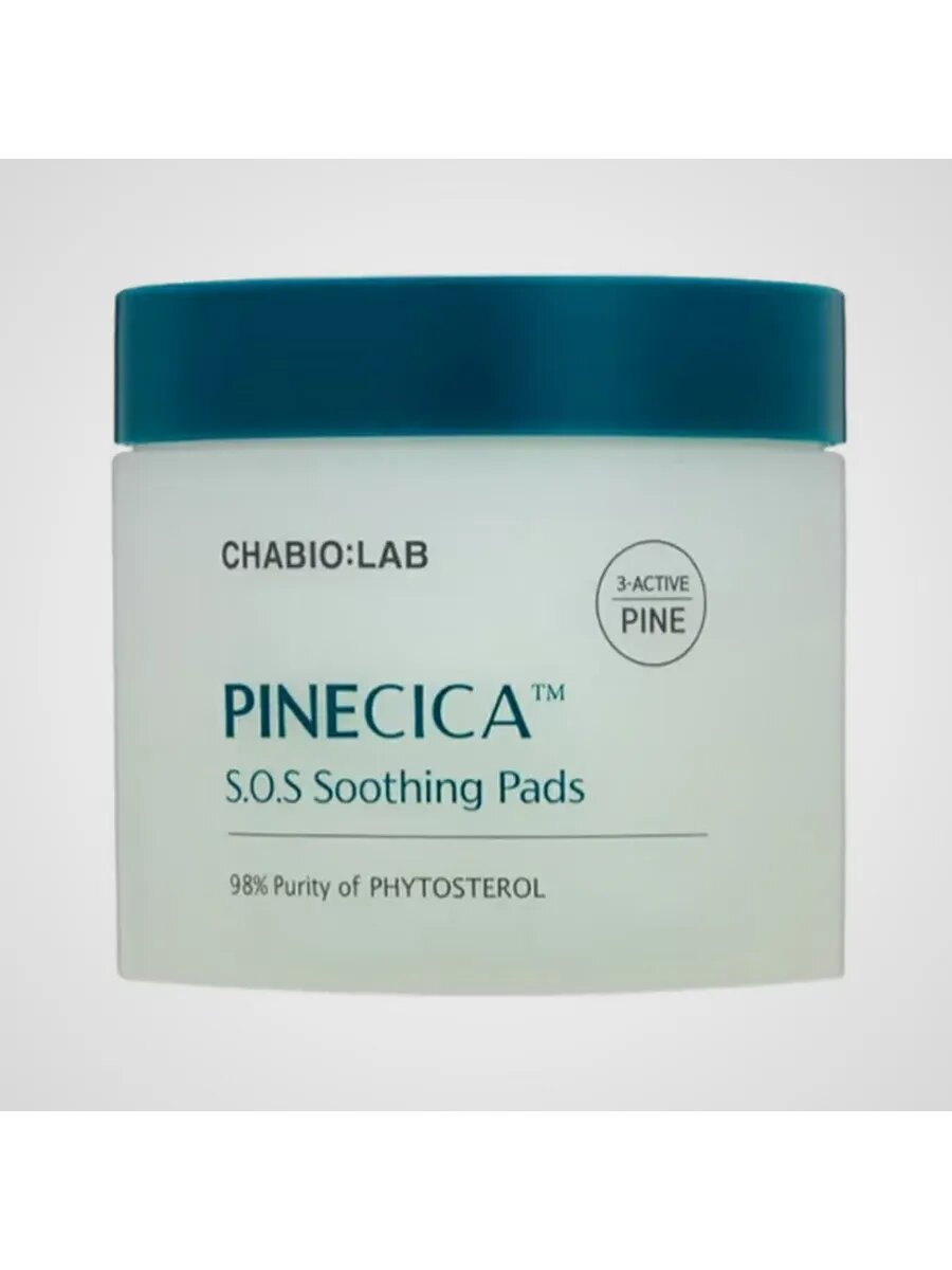 CHABIO: LAB PINECICA S.O.S Soothing Pads Патчи 60 шт