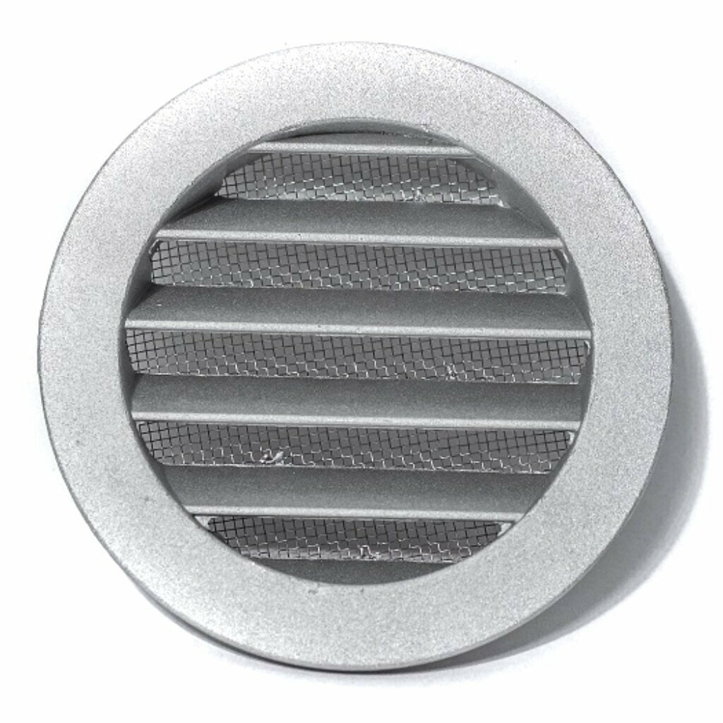 Решетка вентиляционная металлическая Event IGC 125, установочный диаметр 120 мм, для систем вентиляции, производство Россия