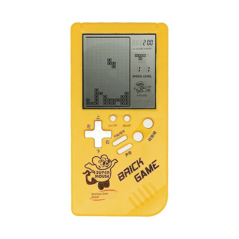 Игровой набор Gamepoke, большой экран, аккумулятор, до 400 игр, разные цвета