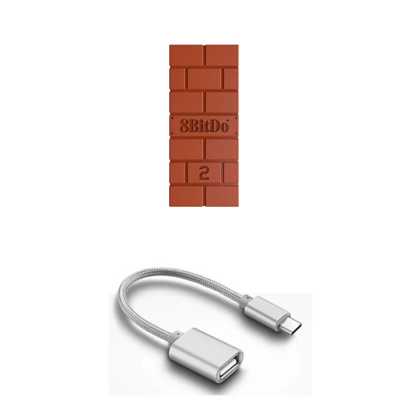 8Bitdo 2-е поколение USB беспроводной Bluetooth адаптер для ПК, Raspberry Pi, Nintendo Switch игровых контроллеров —