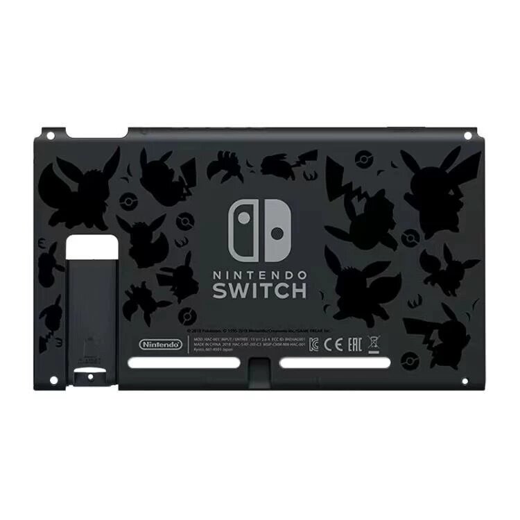 Задняя крышка Pikachu Style с передней рамкой для Nintendo Switch защитная замена
