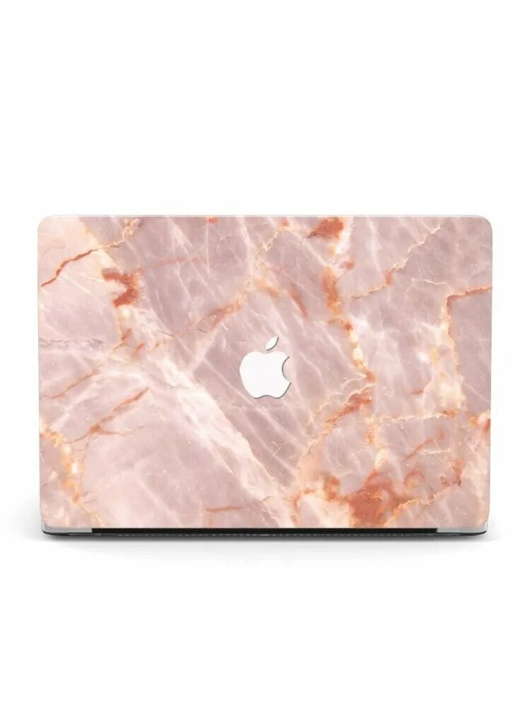 Чехол для Макбук Аир 13 M4 M3 M2 / Macbook Air 13.6 2025 2024 2022 черный красочный текстура мрамора A3240 A3113 A2681