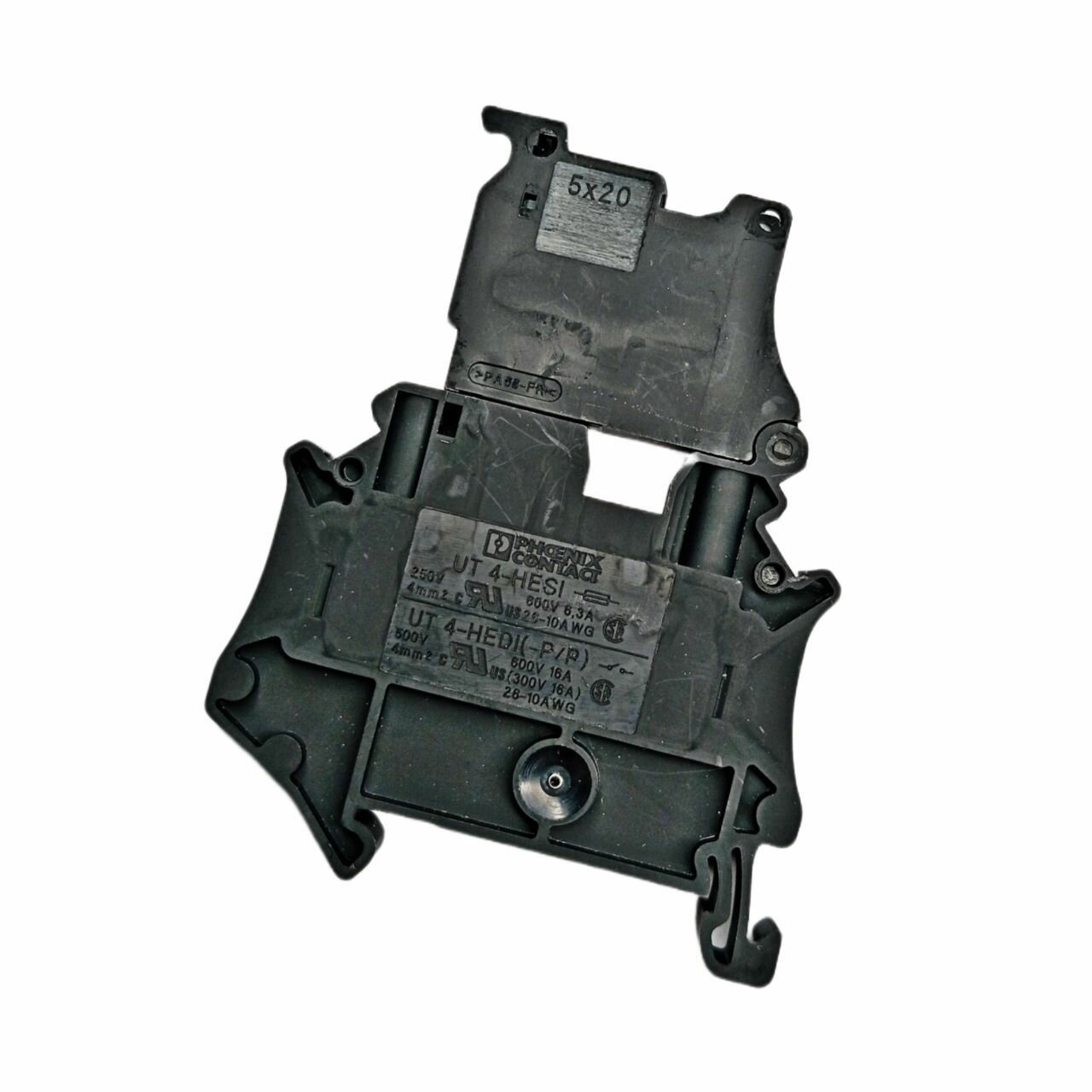 1 шт UT 4-HESILED 24 Клеммная колодка на DIN рейку 5X20 820KOHM 3036826 Phoenix Contact