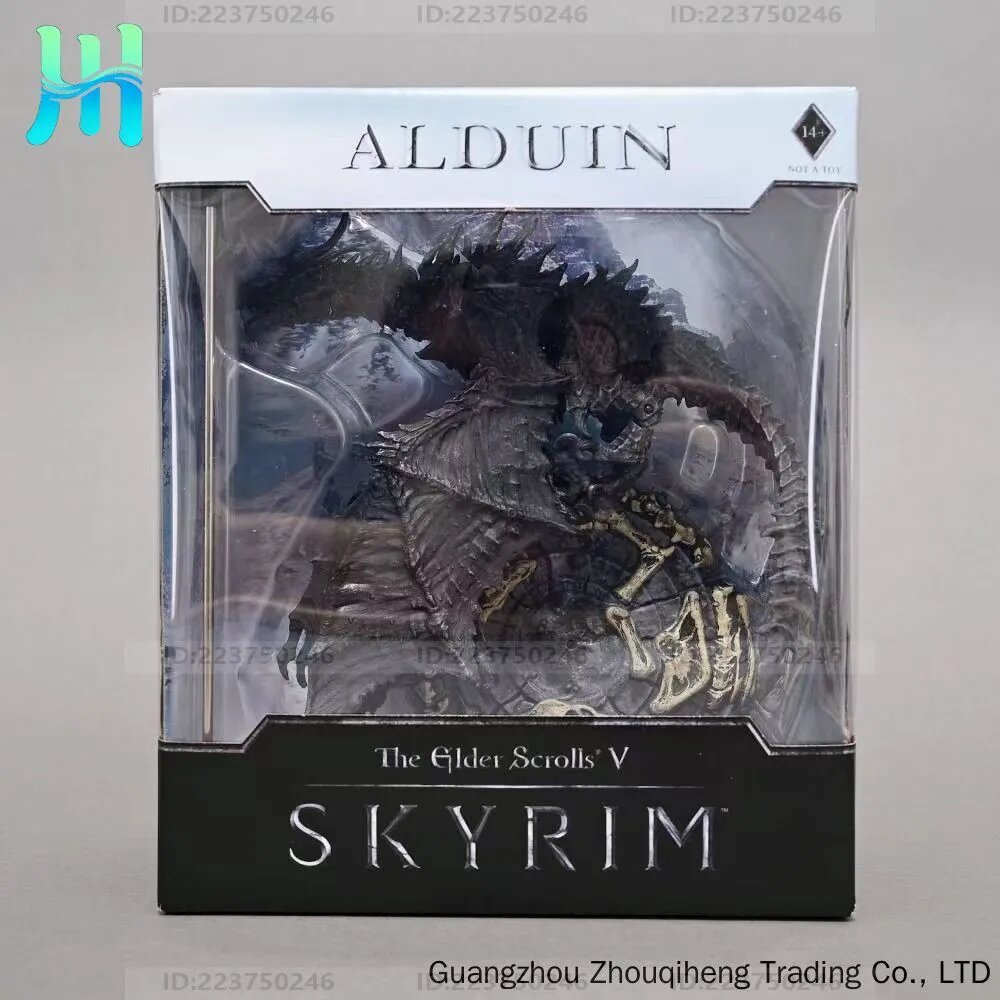 Фигурка Древние свитки 5: Скайрим Дракон Алдуин / The Elder Scrolls V: Skyrim Alduin (высота Дракона - 23см, ширина крыльев - 30см)