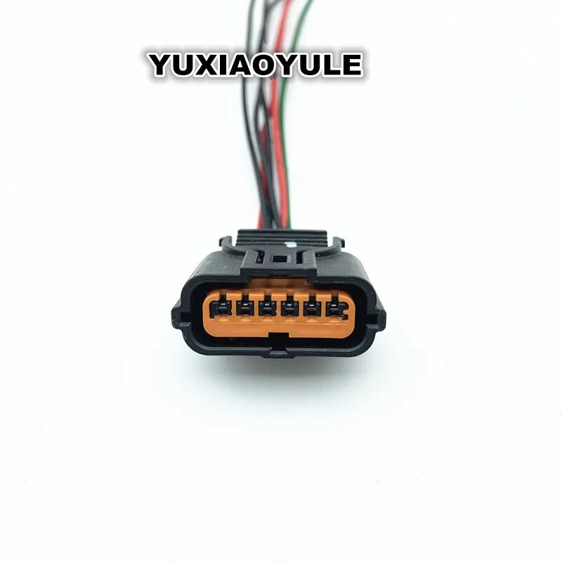 Автомобильный разъем PDC 6 Pin/Way мама, задний датчик, реверсивный радар, вилка, провод 50pcs