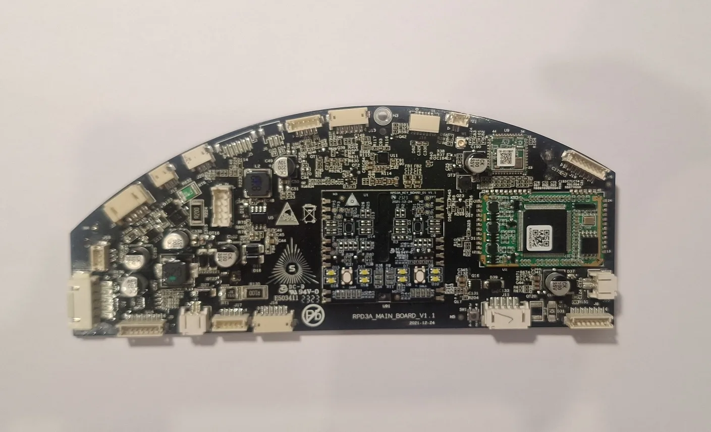 Материнская плата (RPD3A_MAIN_BOARD_V1.1 2021-12-24) робота пылесоса Tefal X-Plorer Serie 75 S (RG8575WH)