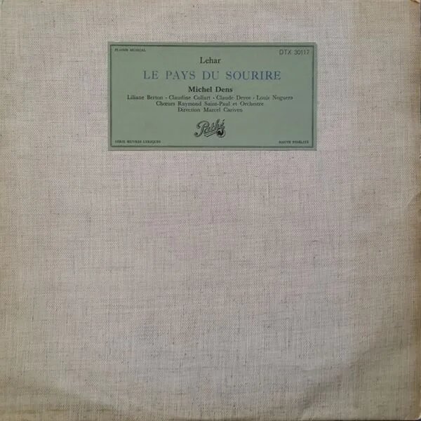 Легар - Le Pays Du Sourire EX
