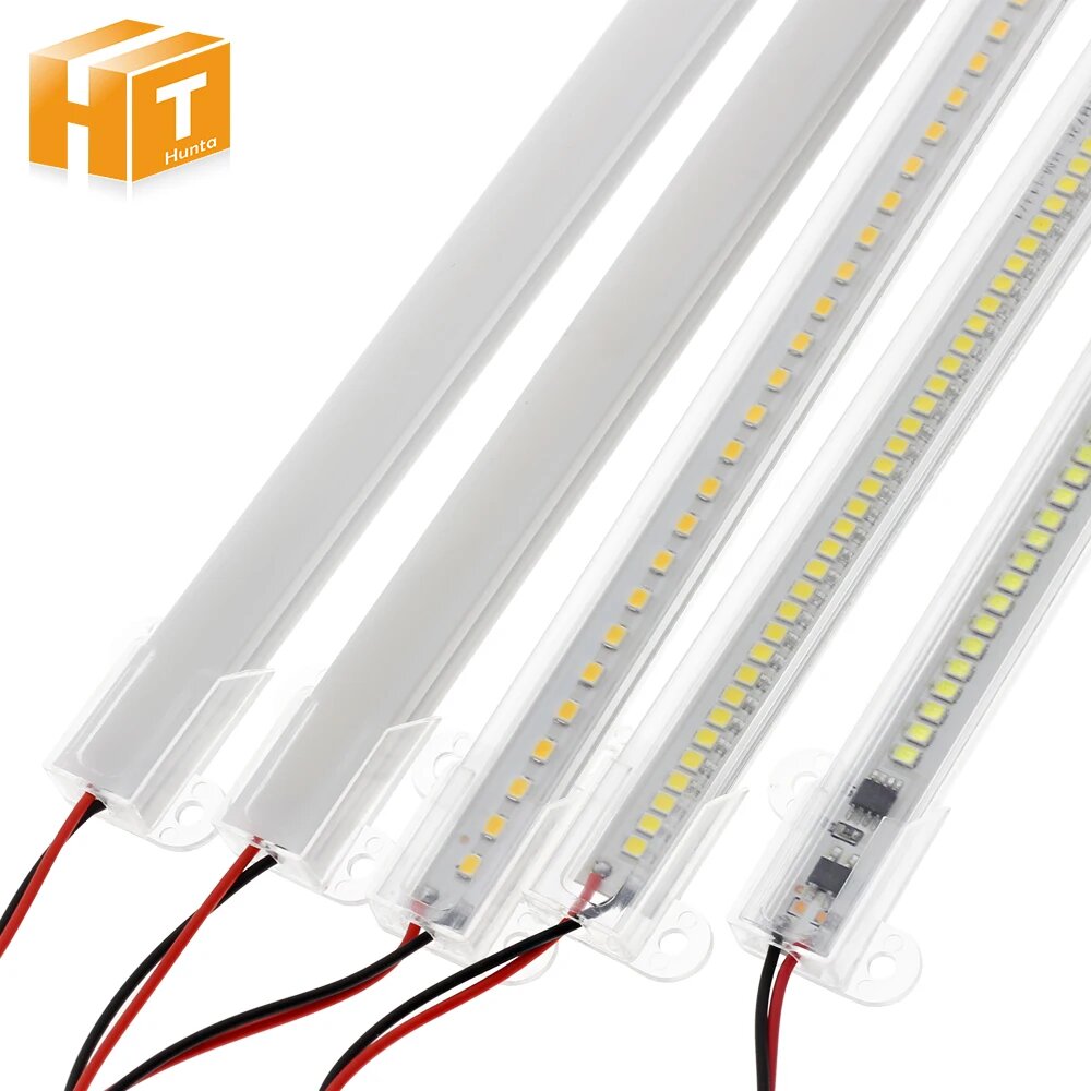 Светодиодная трубка Hunta 50 см, 8 Вт, Natural Light, Milky Cover