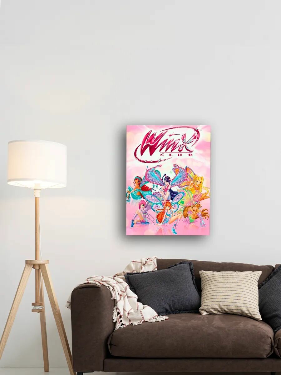 Постер на стену Клуб Винкс WinX , плакат 1шт, А4 размер. — фото 1