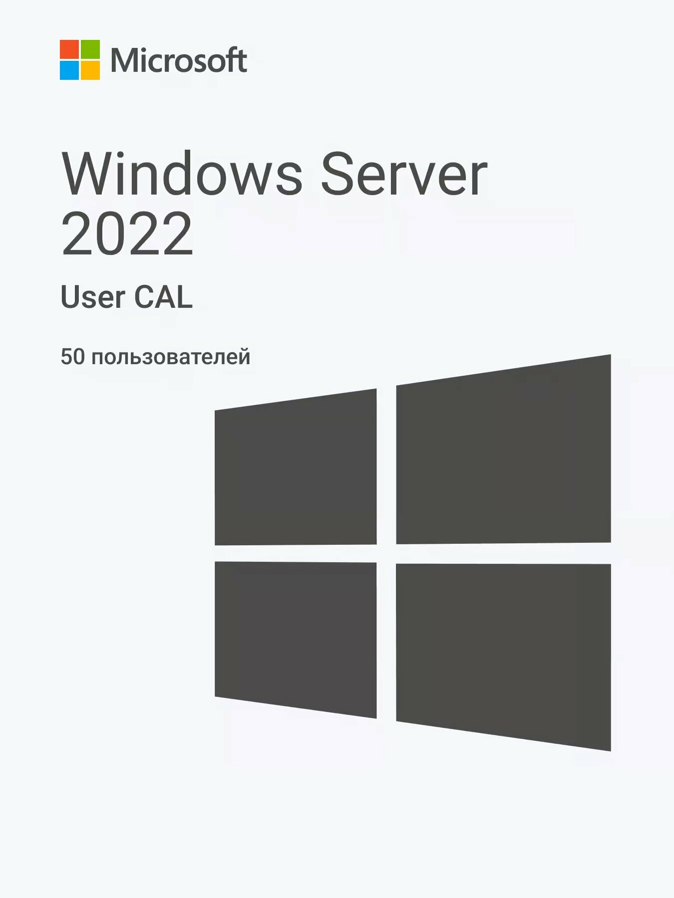Microsoft Windows Server 2022 RDS 50 User CAL, набор клиентских лицензий — фото 1