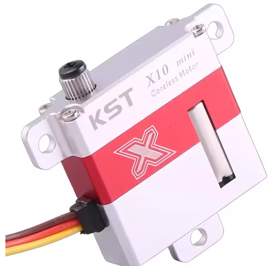 Серводвигатель KST X10 Mini V8.0 6.8 кг·см для управления рулями дронов и самолётов