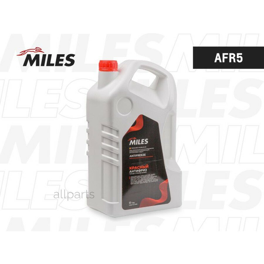 MILES AFR5 Антифриз готовый G12/G12+ (красный) 5кг.