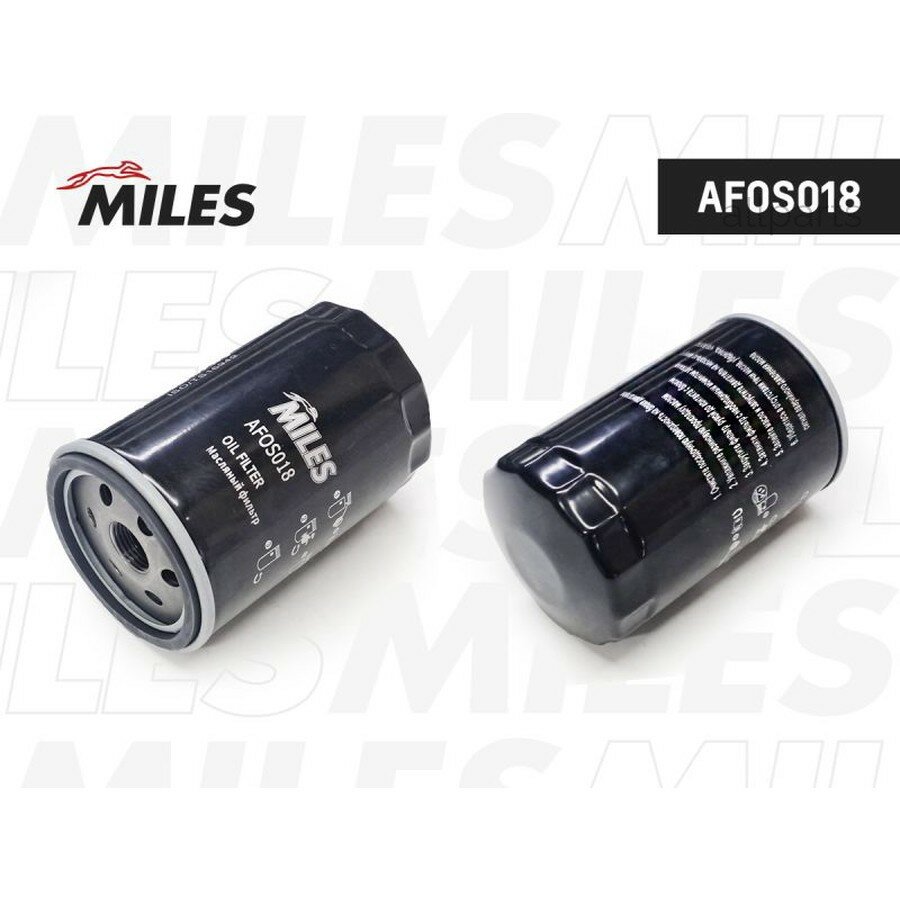 MILES AFOS018 Фильтр масляный MB W201/124/126 1.8-3.0 (FILTRON OP573 MANN W719/13)