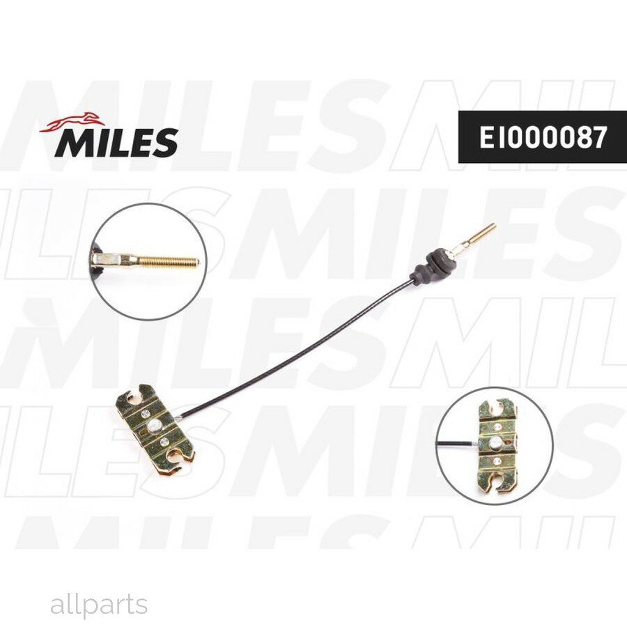 MILES EI000087 Трос стояночного тормоза KIA SPECTRA 00-/CARENS