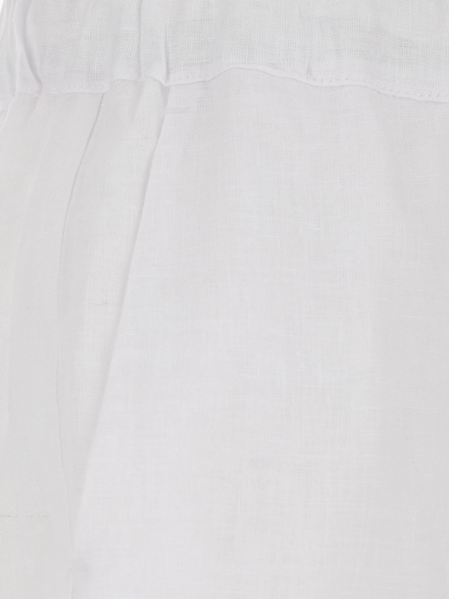 Брюки SEMICOUTURE Drawstring trousers, размер 44, бежевый/белый — фото 1